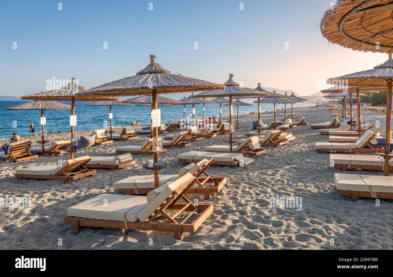 Mavrovouni coast, the largest and most beautiful beach in East Mani ...