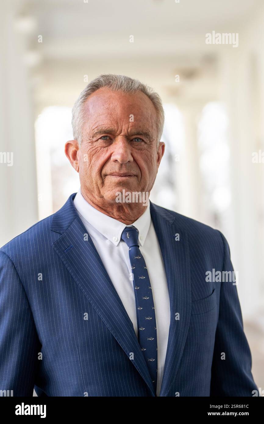 Robert F. Kennedy Jr. is sworn in as Secretary of the Department of ...