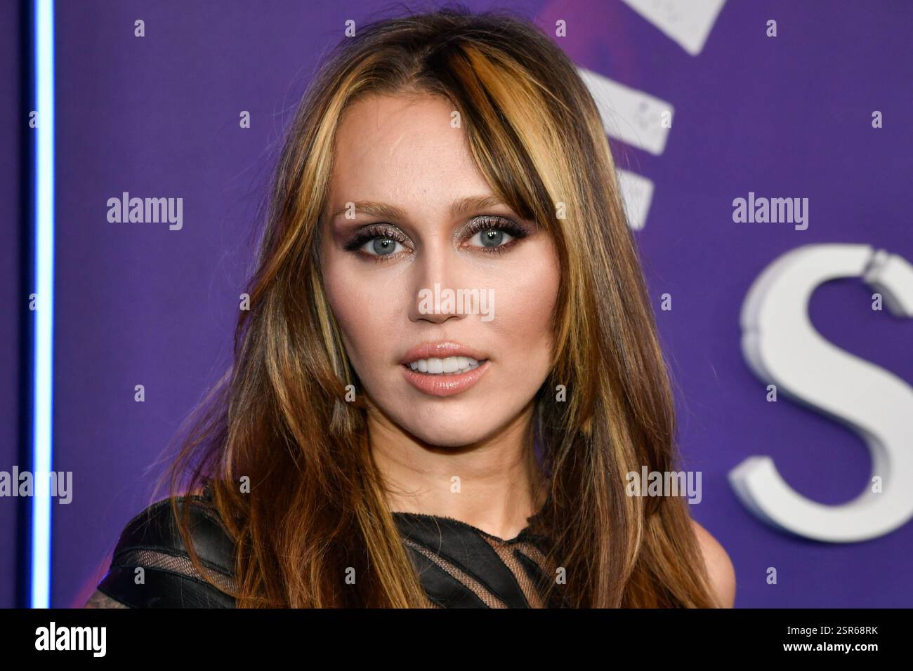 Miley Cyrus attends the SNL50: The Homecoming Concert at Radio City ...