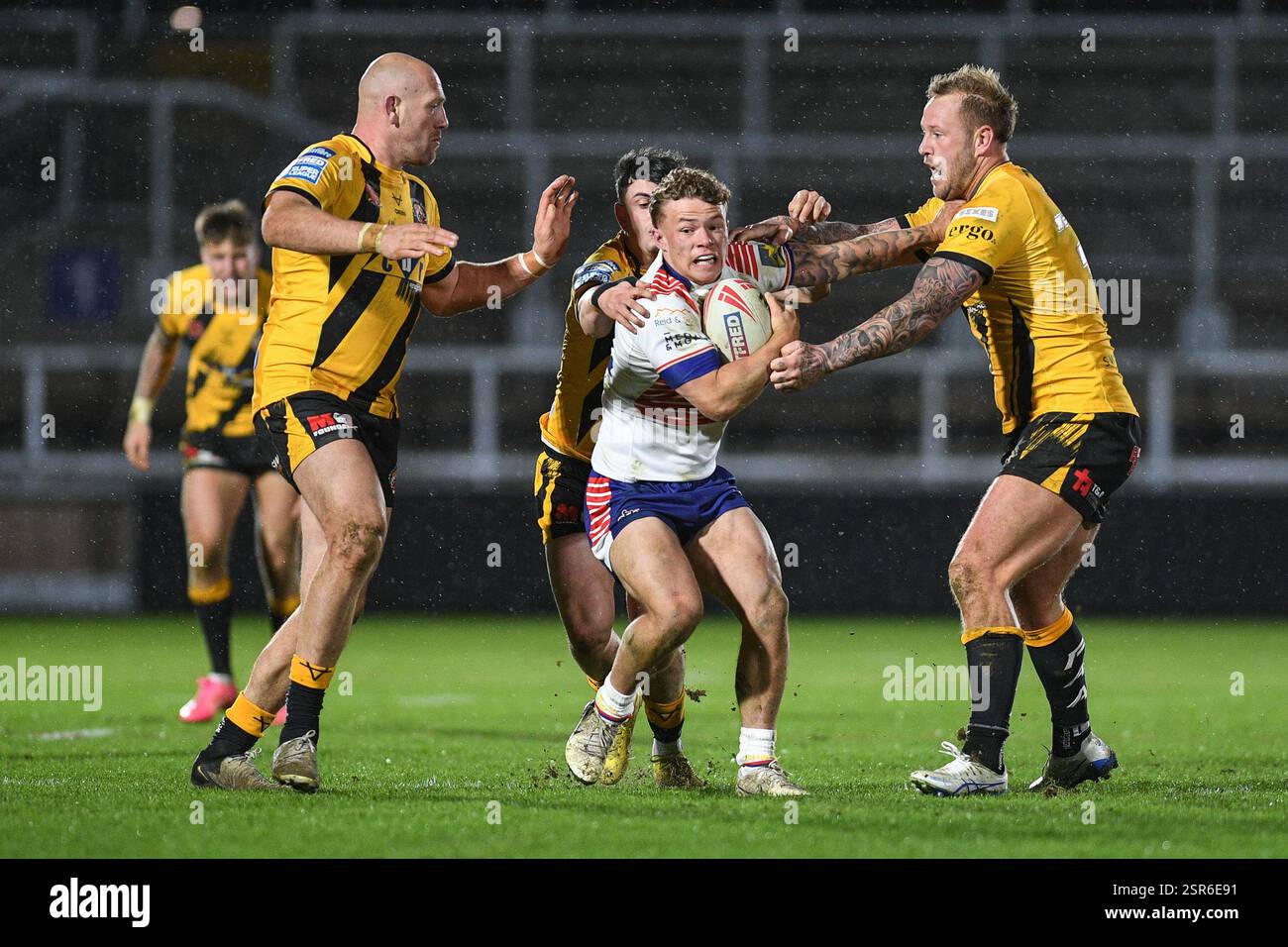 Wakefield, England - 24h January 2024 - Wakefield Trinity's Harvey ...