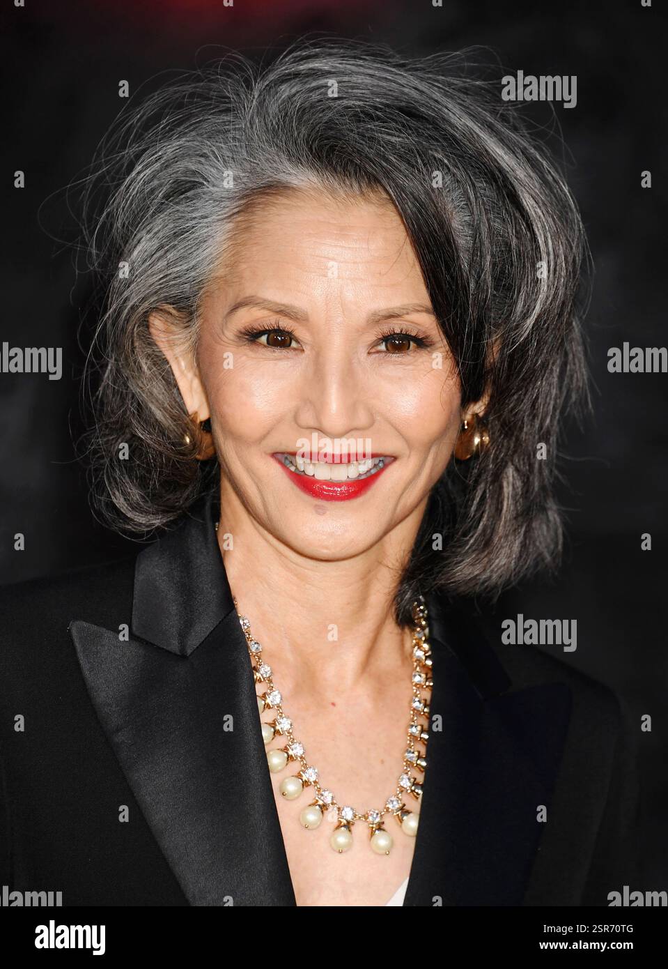 LOS ANGELES, CALIFORNIA - FEBRUARY 12: Tamlyn Tomita attends Netflix's ...