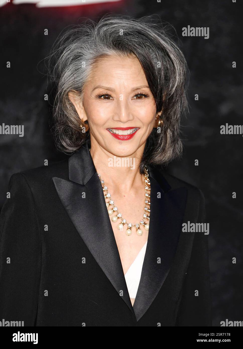 LOS ANGELES, CALIFORNIA - FEBRUARY 12: Tamlyn Tomita attends Netflix's ...