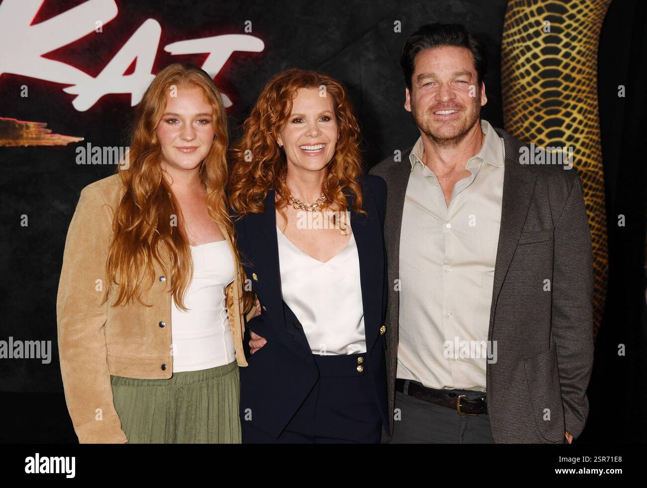 LOS ANGELES, CALIFORNIA - FEBRUARY 12: (L-R) Kate Johnson, Robyn Lively ...
