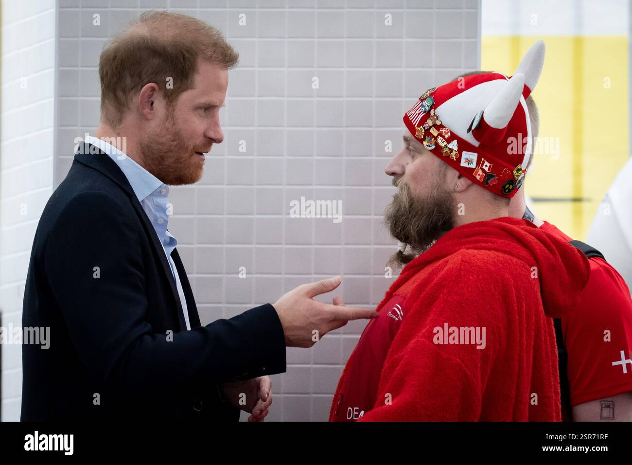 Vancouver, Canada. 14th Feb, 2025. Prince Harry, the Duke of Sussex ...