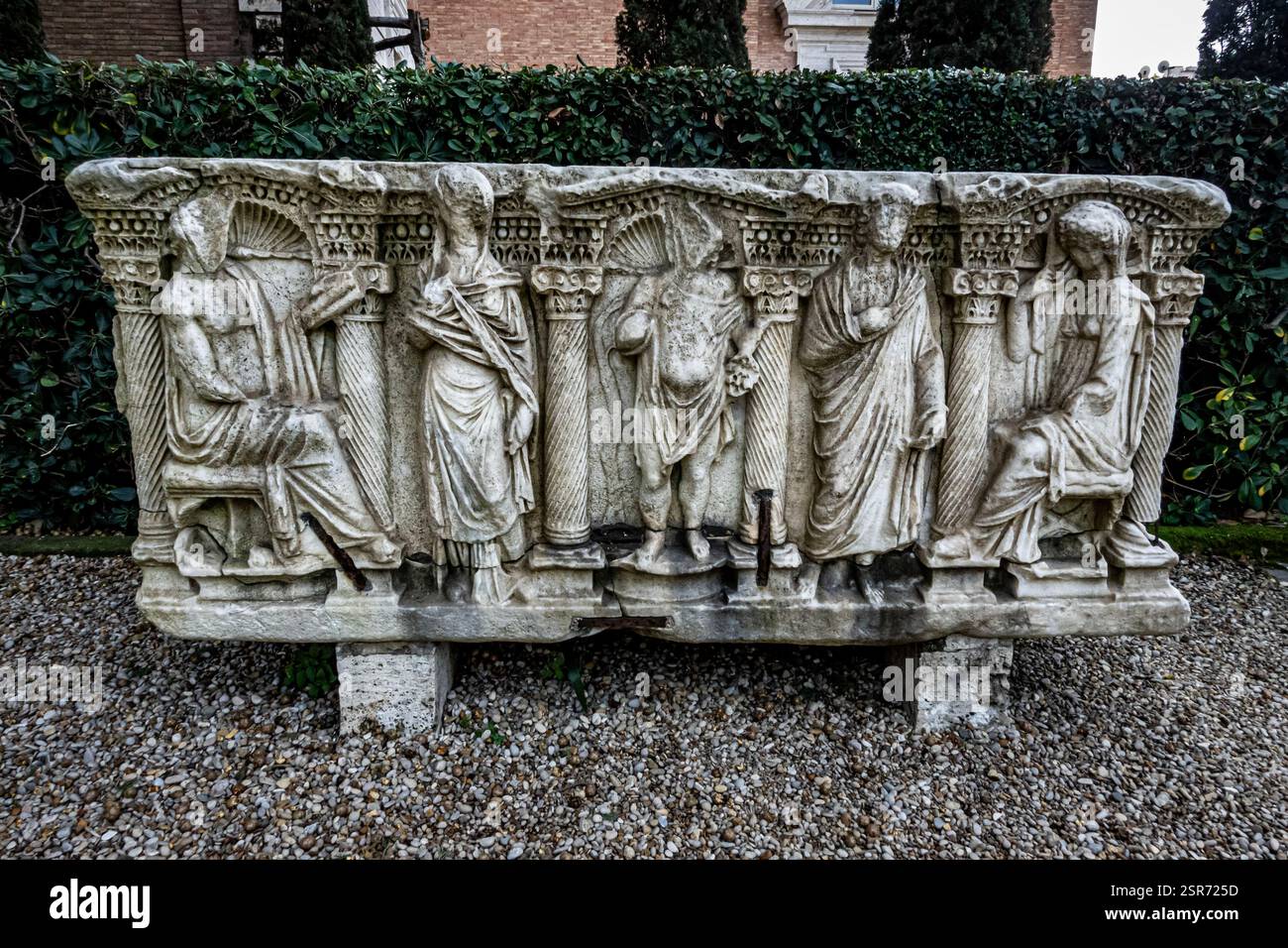 Rome, Italy. 14th Feb, 2025. The Colonna Garden on the Quirinal Hill ...