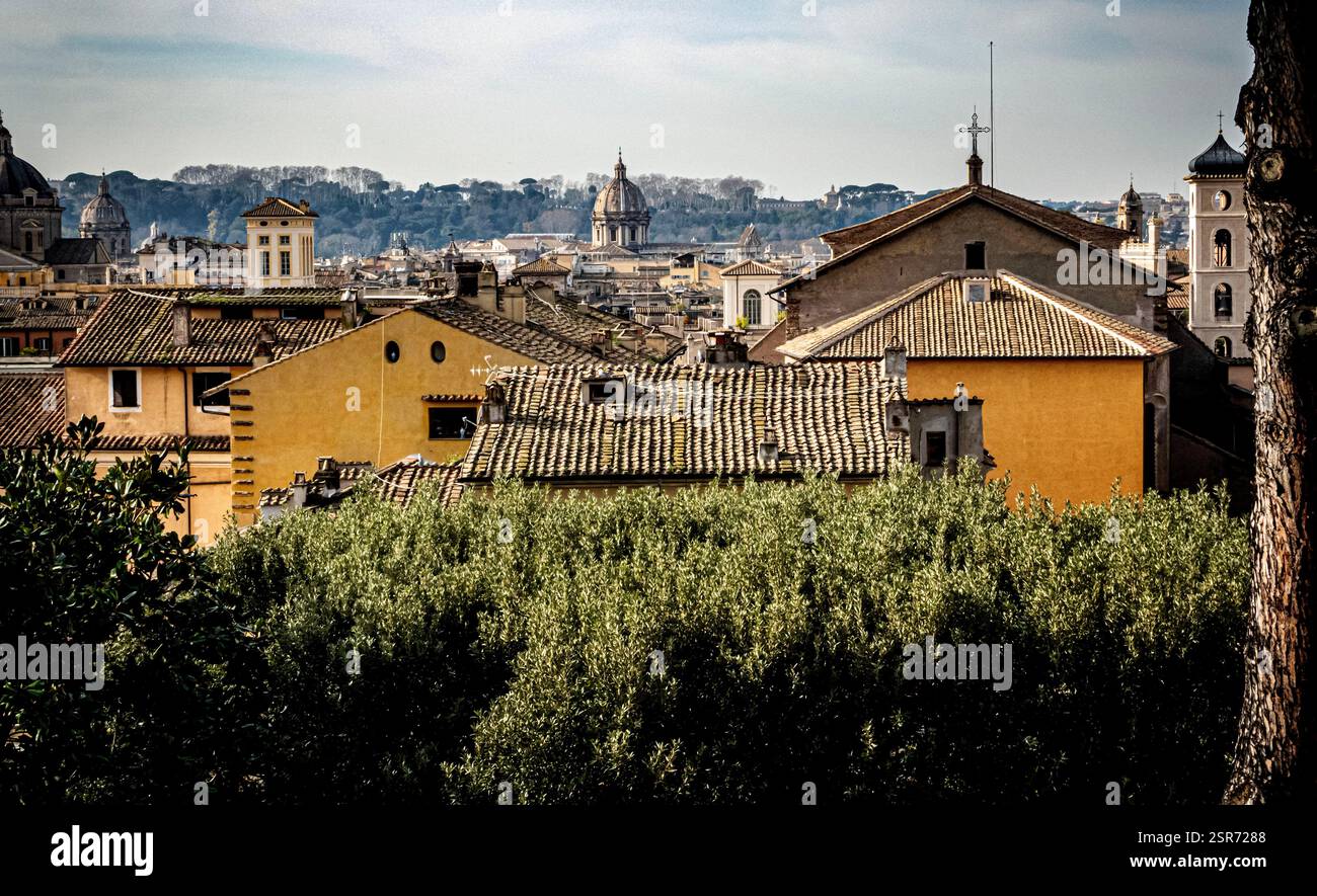 Rome, Italy. 14th Feb, 2025. The Colonna Garden on the Quirinal Hill ...