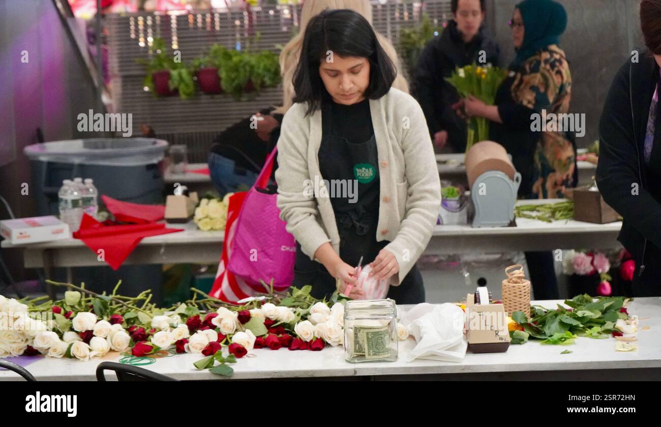 February 14, 2025, New York City, New York: (new) valentine day ...
