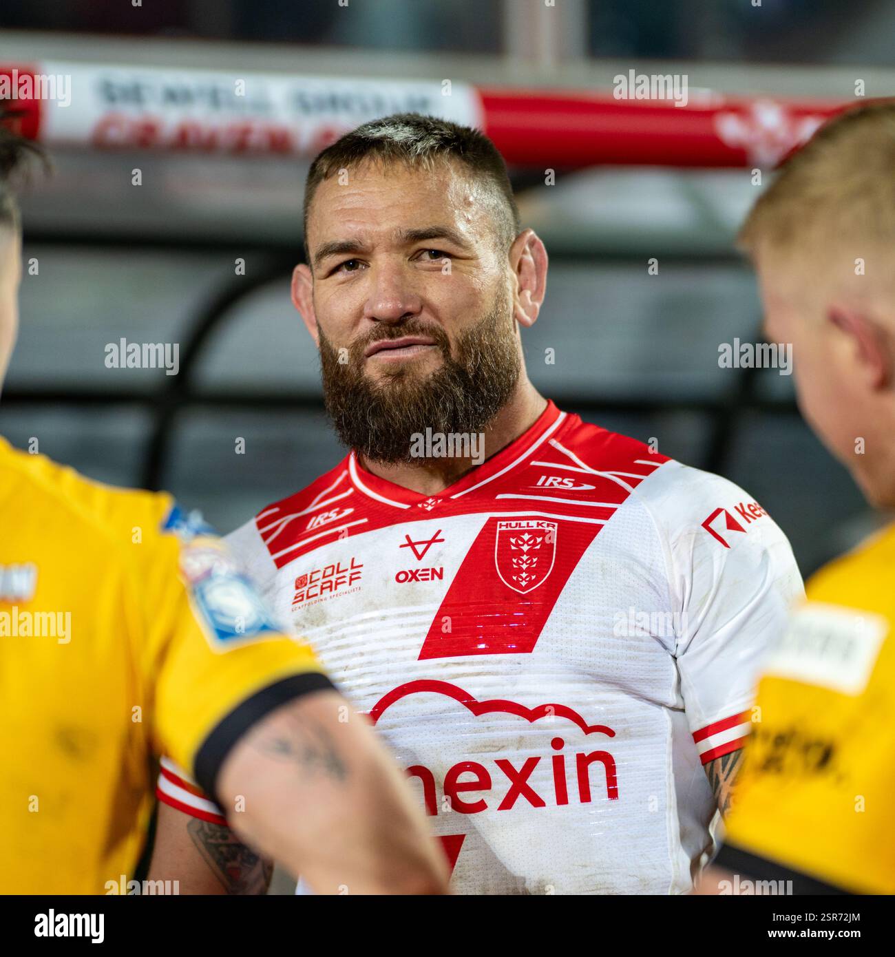 Hull, UK. 14th February 2025. Betfred Superleague: Hull KR v Castleford ...