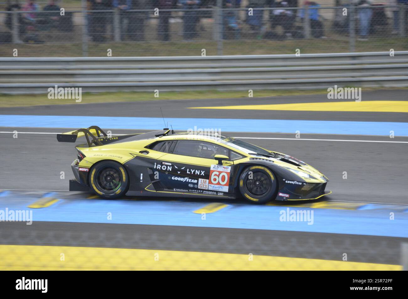 Iron Lynx entered Lamborghini Huracan GT3 Evo 2 of Matteo Cressoni ...