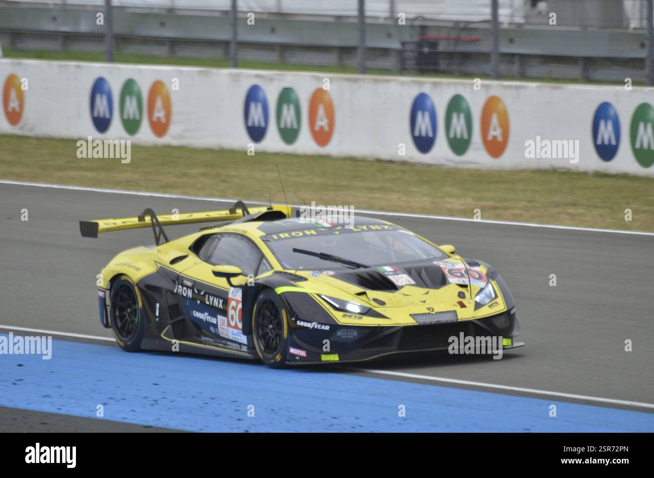 Iron Lynx entered Lamborghini Huracan GT3 Evo 2 of Matteo Cressoni ...