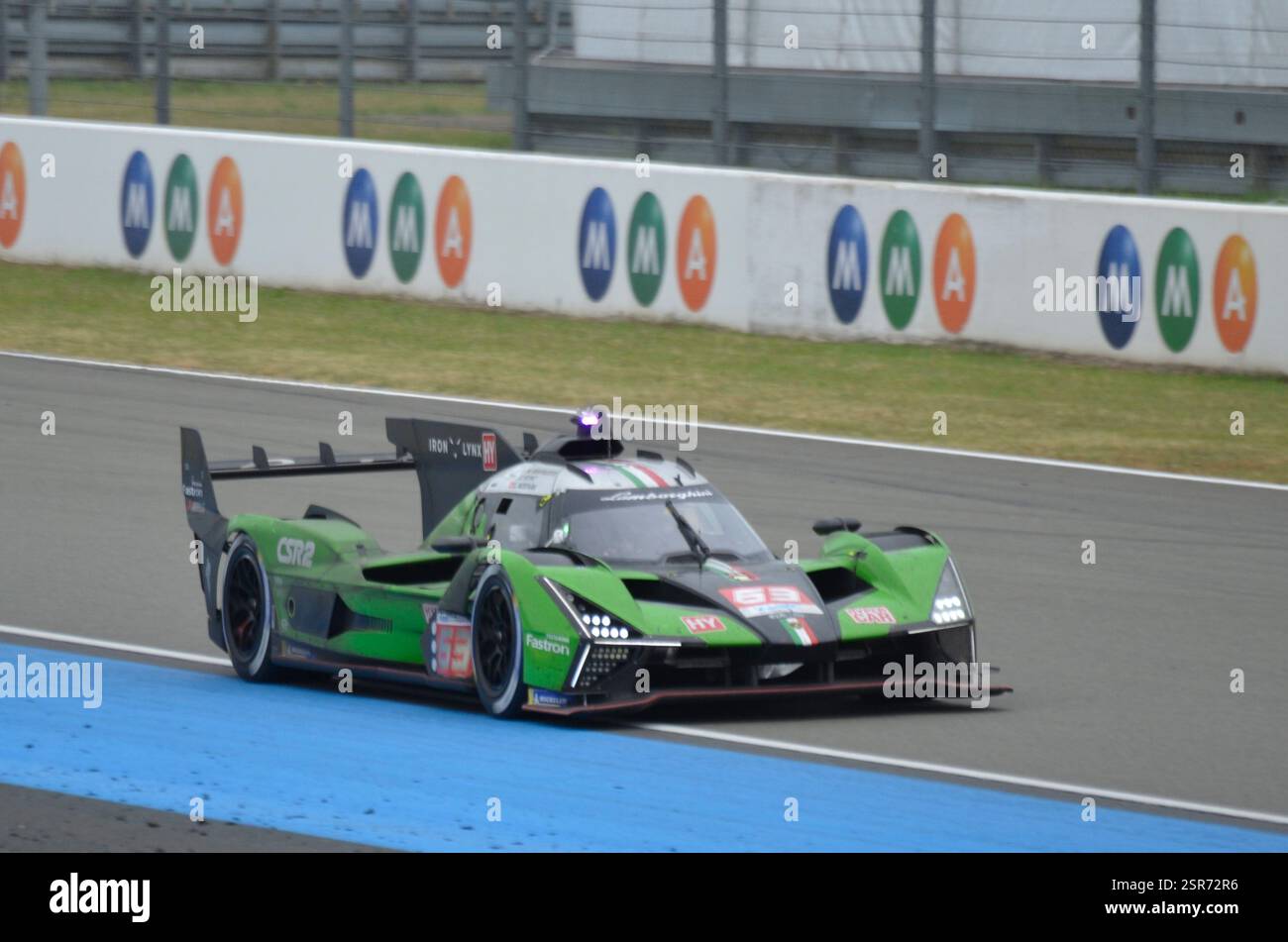 Iron Lynx entered Lamborghini SC63 LMDh Hypercar of Mirko Bortolotti, Daniil Kvyat & Eduardo ...