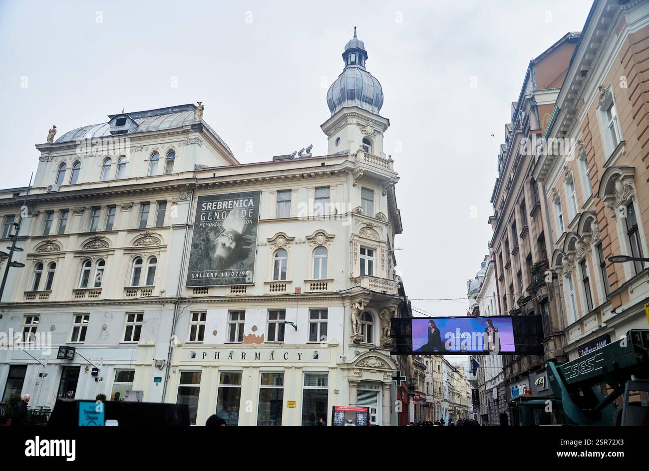 Sarajevo, Bosnia - December 2, 2022: A Historic Building Showcasing ...