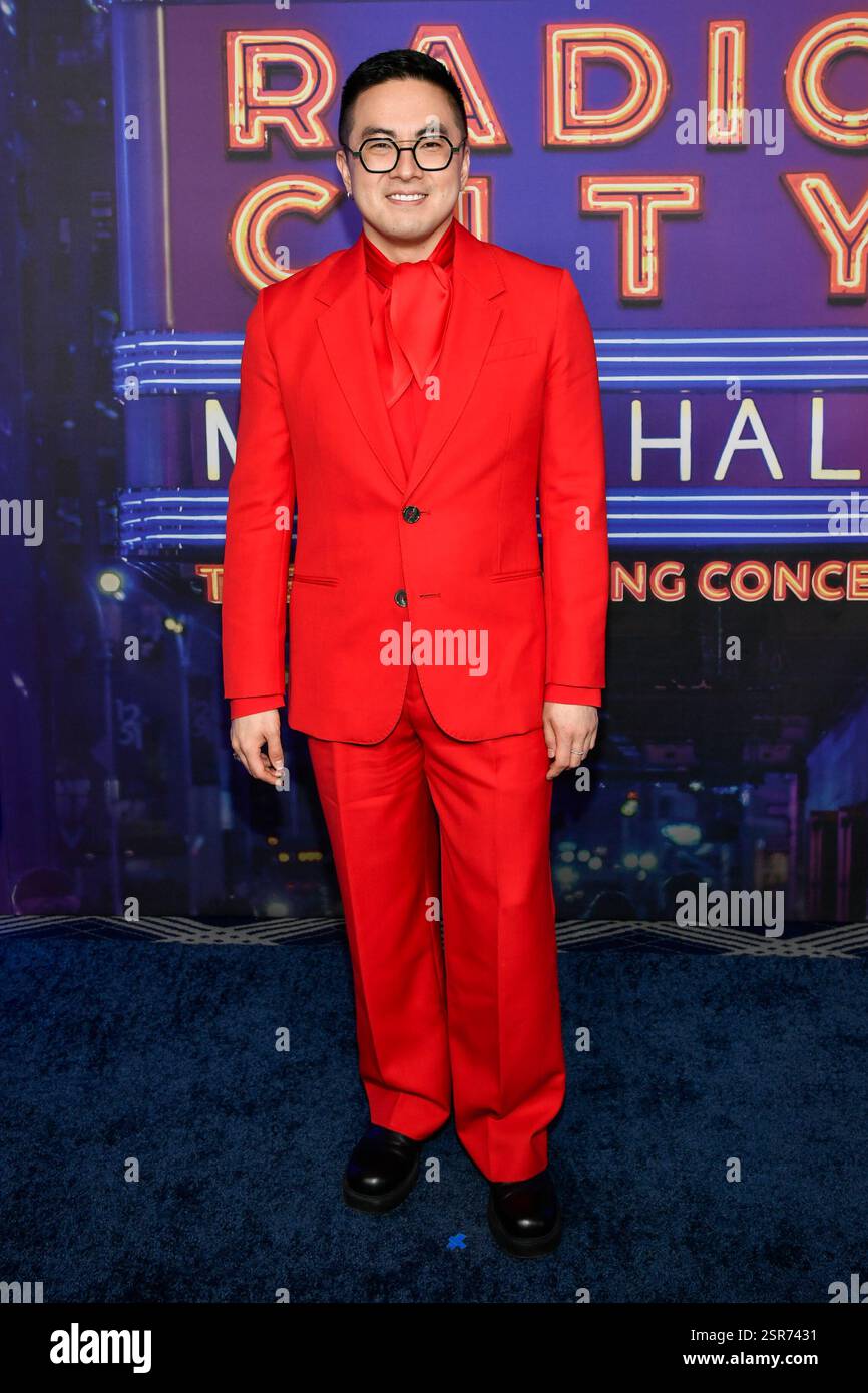 Bowen Yang attends the SNL50: The Homecoming Concert at Radio City ...