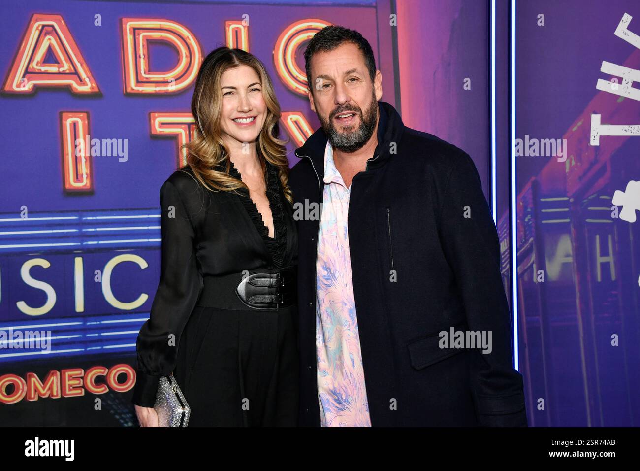 Jackie Sandler, left, and Adam Sandler attend the SNL50: The Homecoming ...