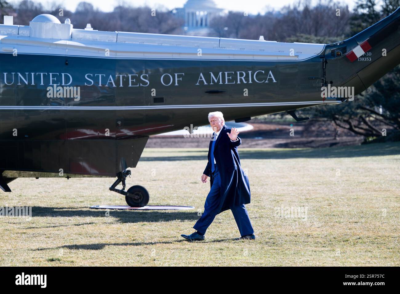 Washington, United States. 14th Feb, 2025. President Donald Trump ...