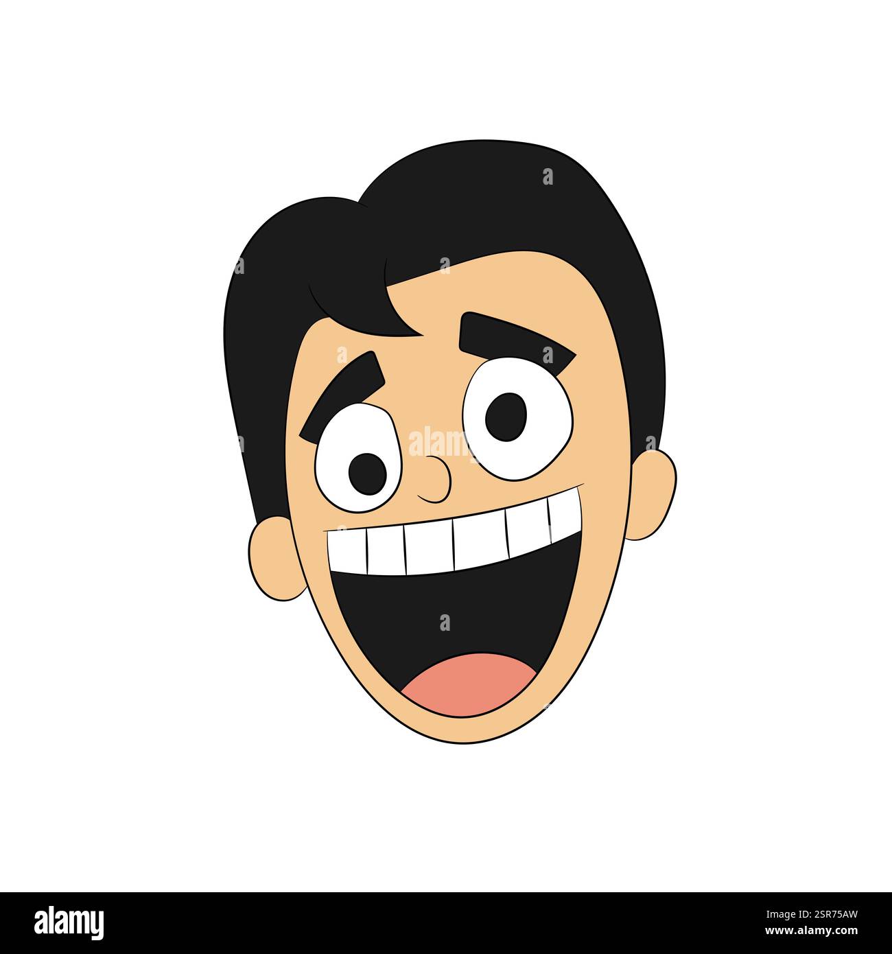 Illustration of different expressions Stock Vector Image & Art - Alamy