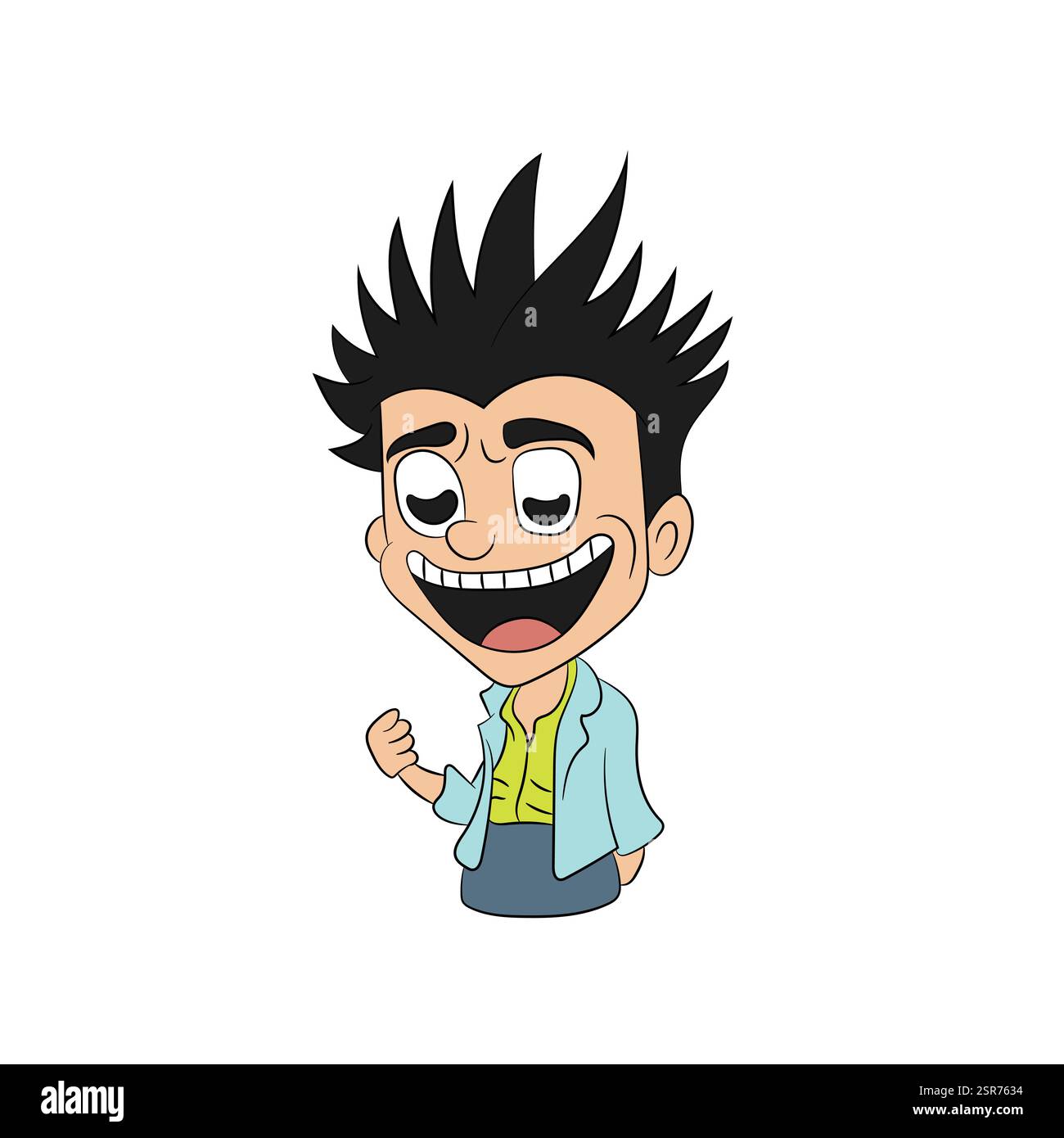 Illustration of different expressions Stock Vector Image & Art - Alamy