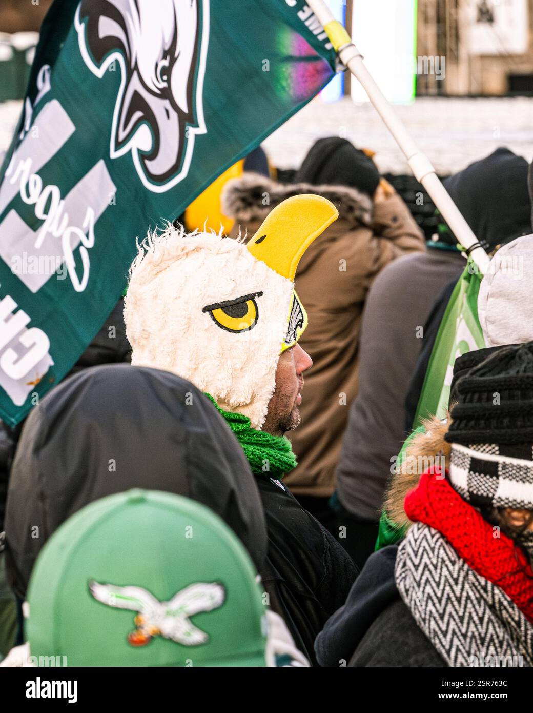 Philadelphia Eagles fans at the Super Bowl parade celebration - NFL ...
