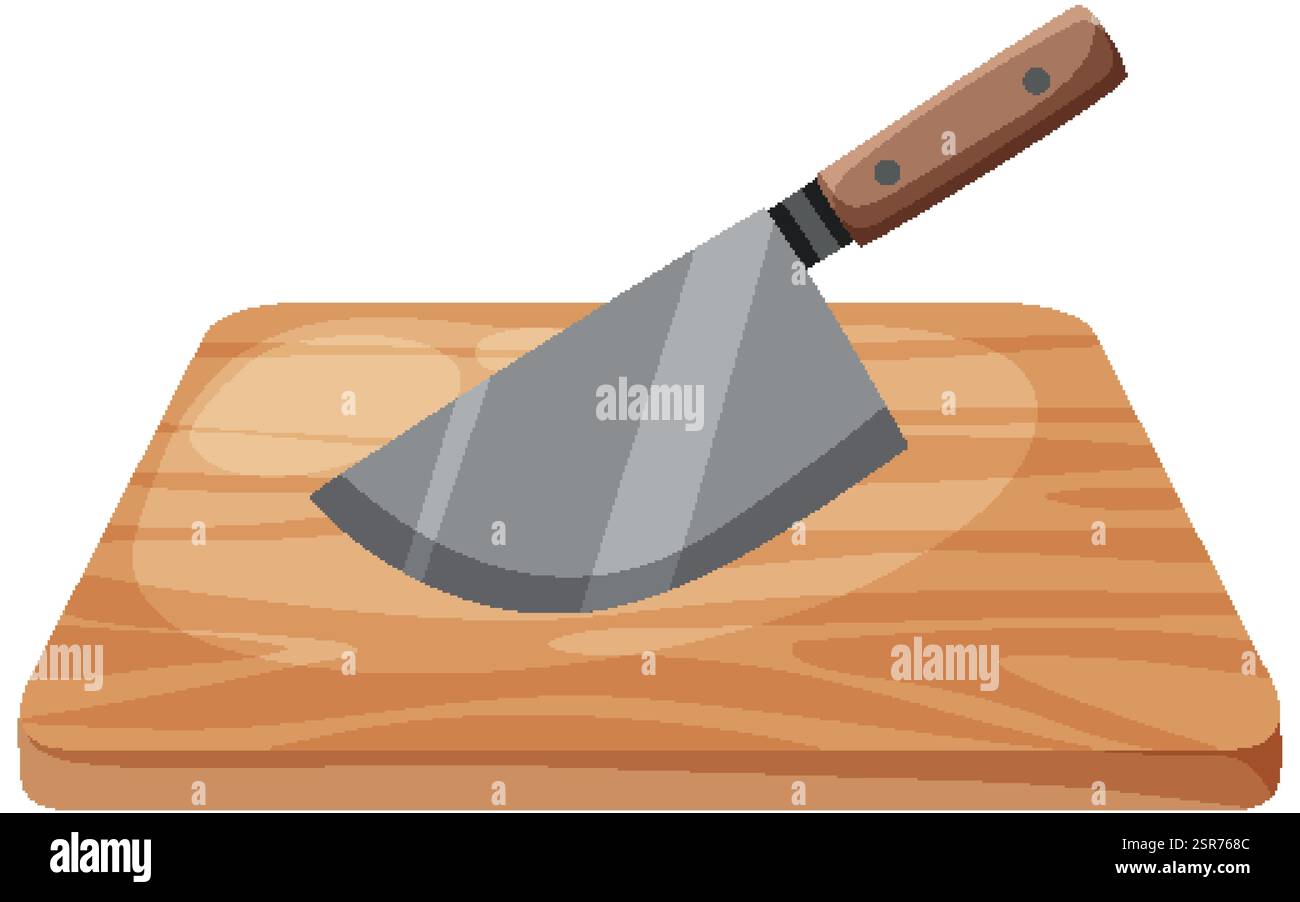 Cutting board prep Stock Vector Images - Alamy