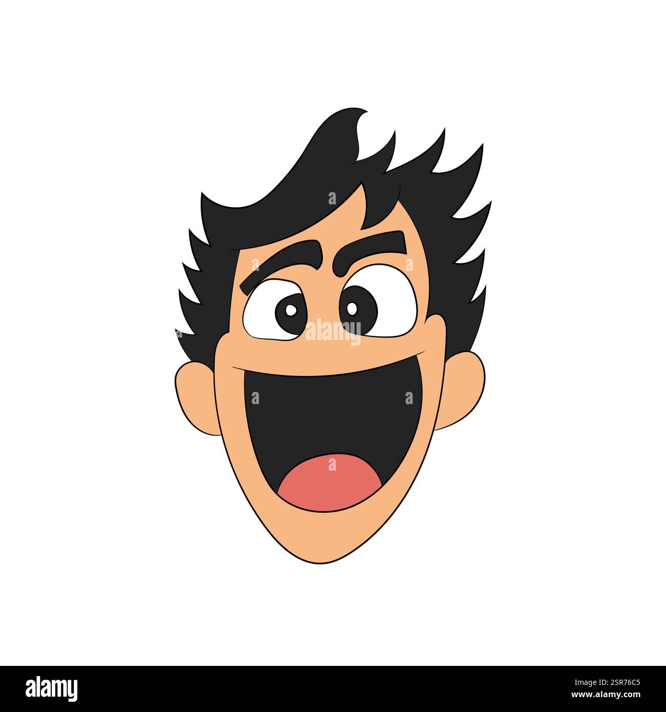Illustration of different expressions Stock Vector Image & Art - Alamy