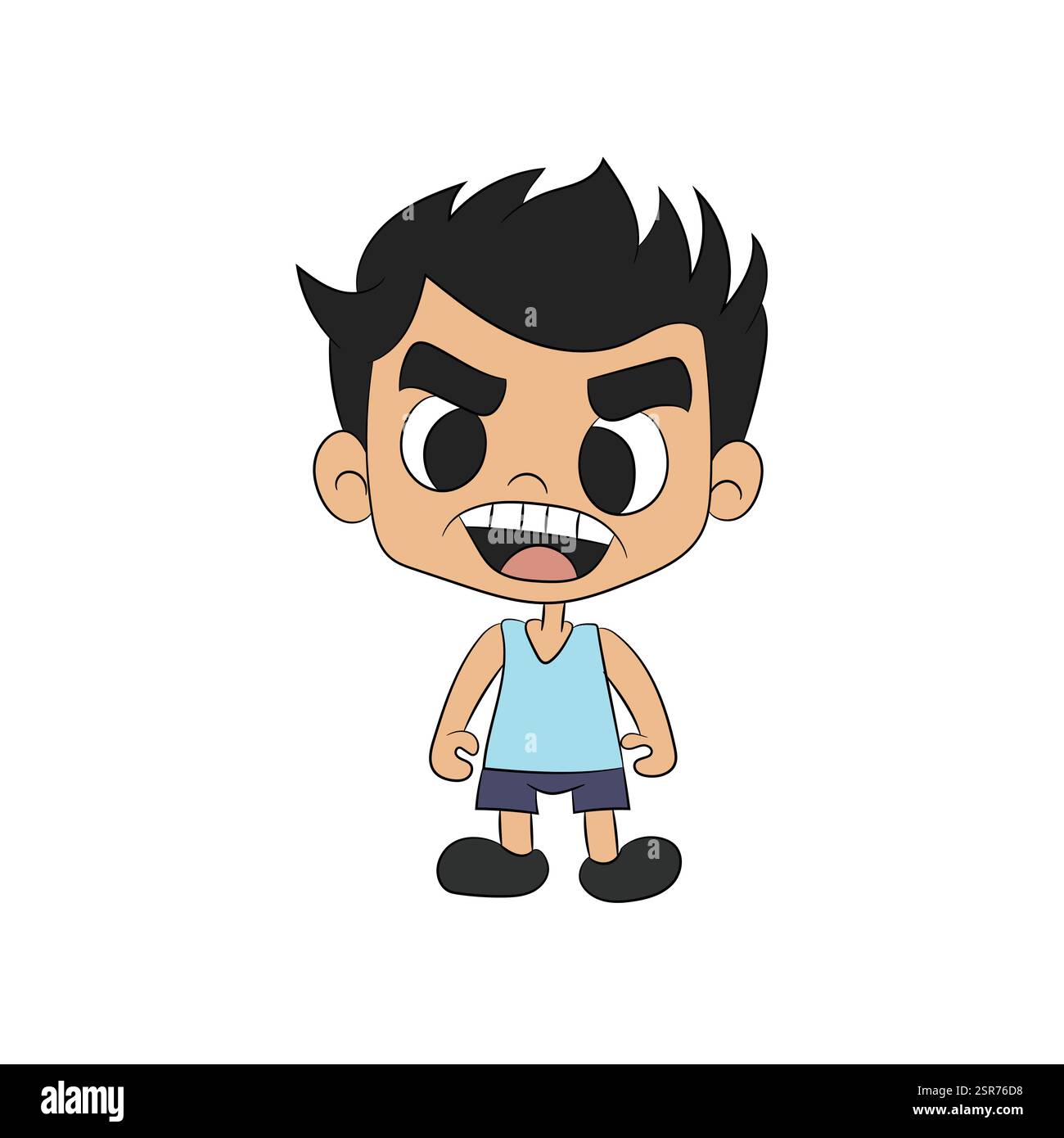 Illustration of different expressions Stock Vector Image & Art - Alamy