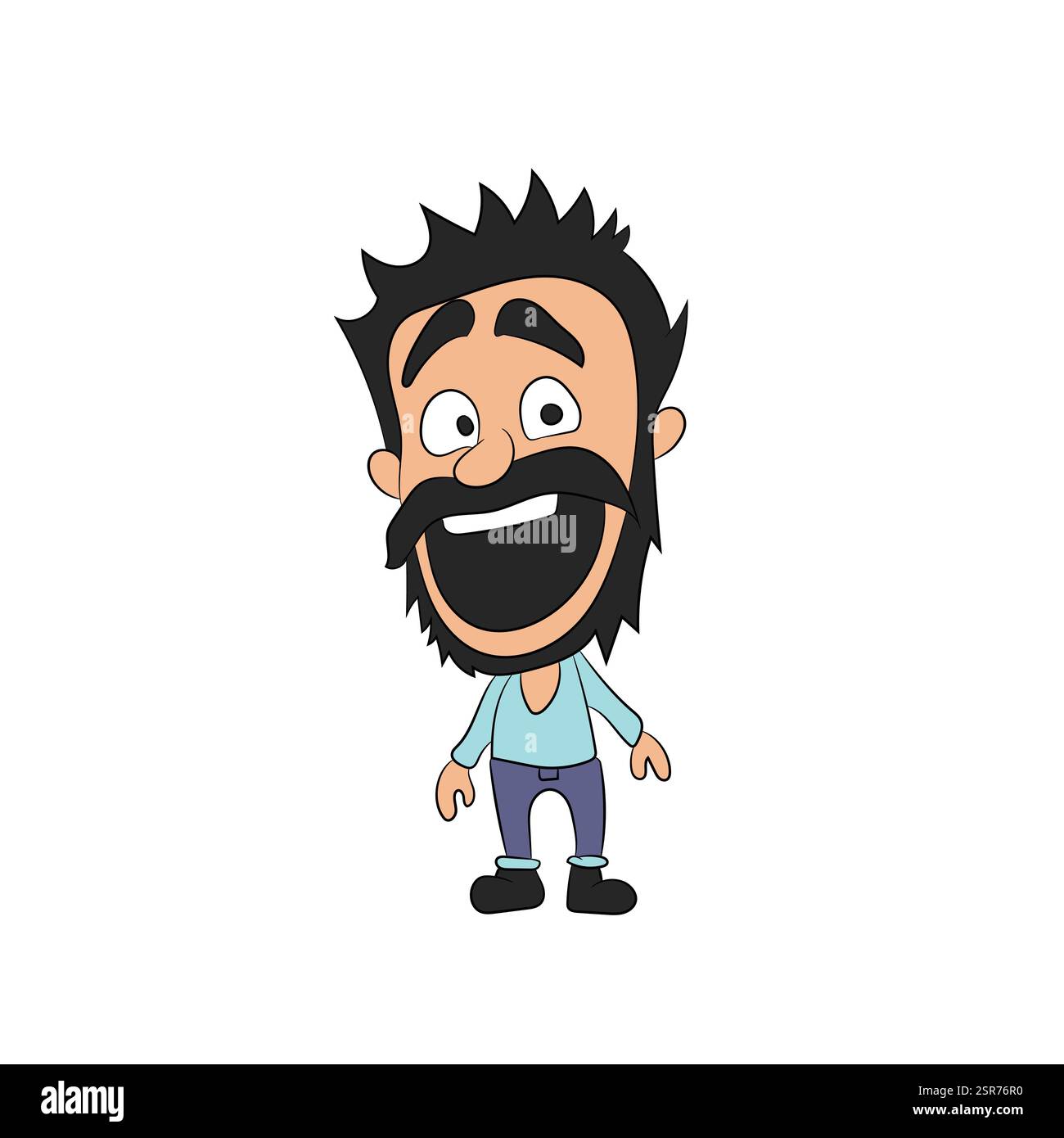 Illustration of different expressions Stock Vector Image & Art - Alamy