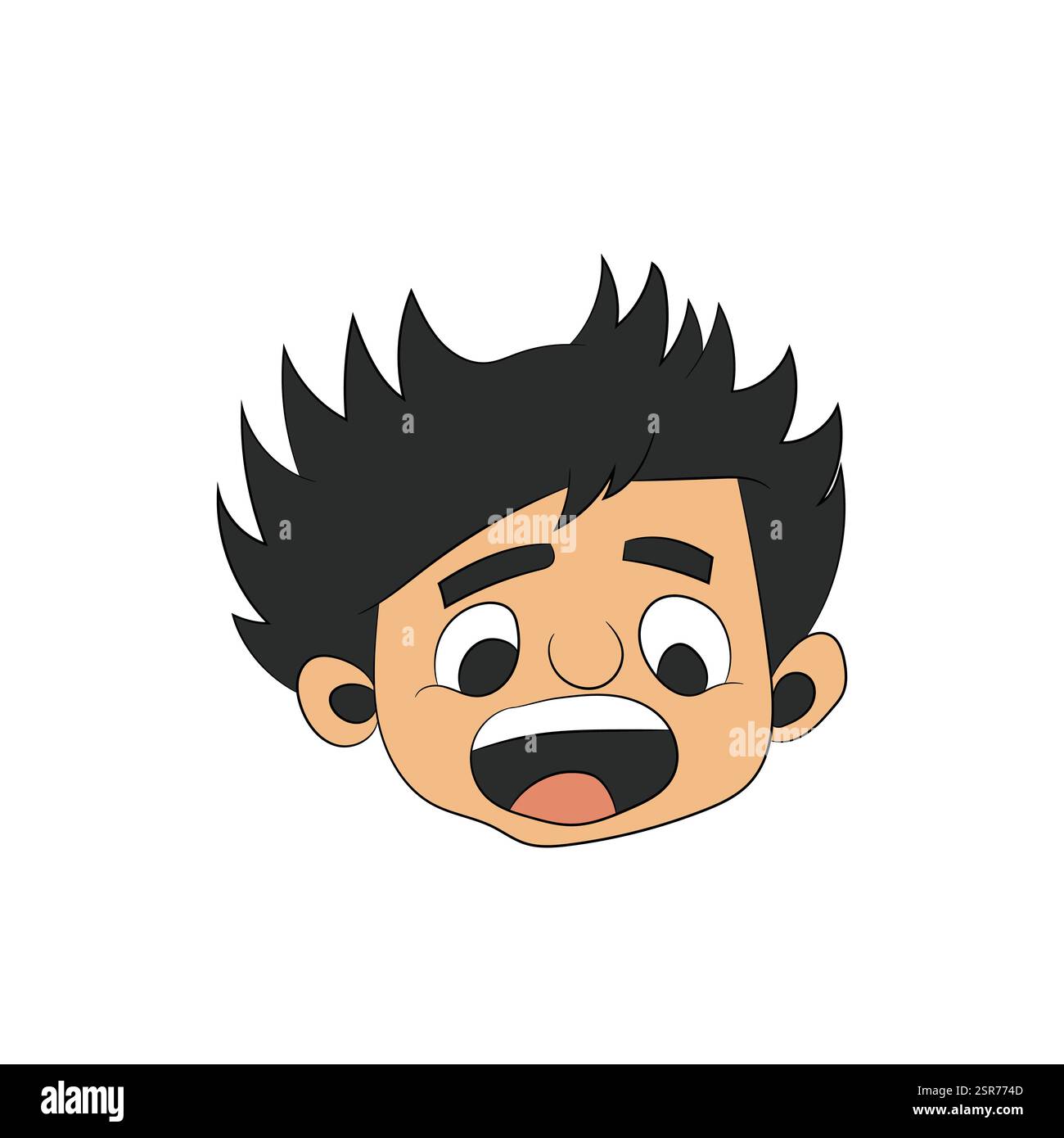 Illustration of different expressions Stock Vector Image & Art - Alamy