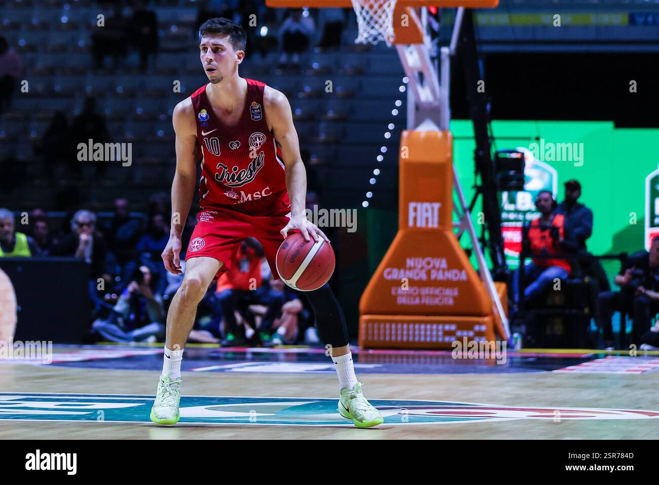 Turin, Italy. 13th Feb, 2025. Michele Ruzzier #10 of Pallacanestro ...