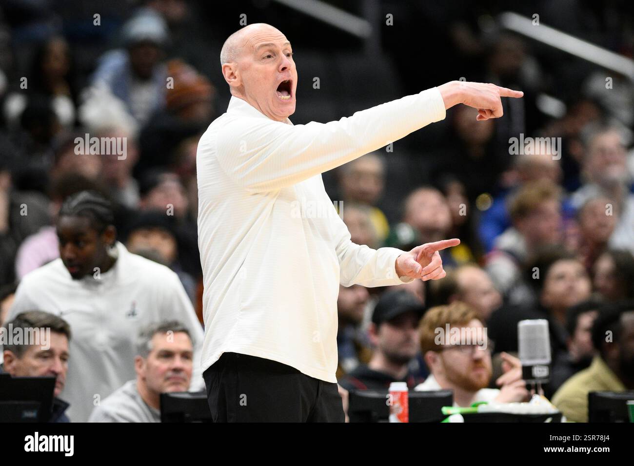 Indiana Pacers head coach Rick Carlisle in action during the second ...