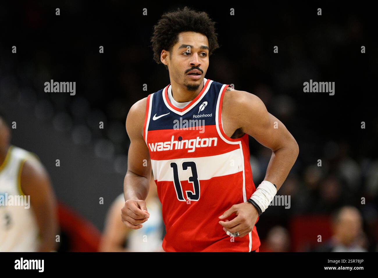 Washington Wizards guard Jordan Poole (13) in action during the first ...