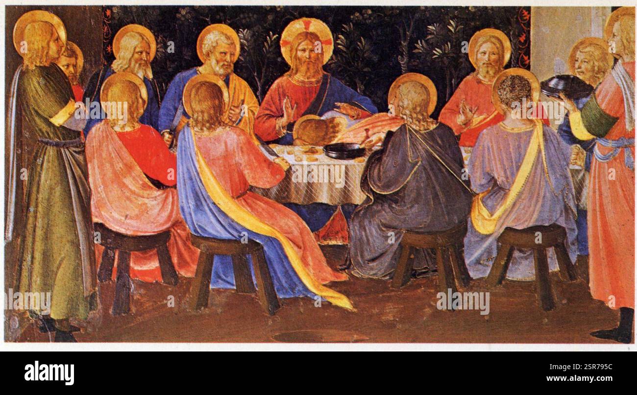 La cène fra angelico hi-res stock photography and images - Alamy