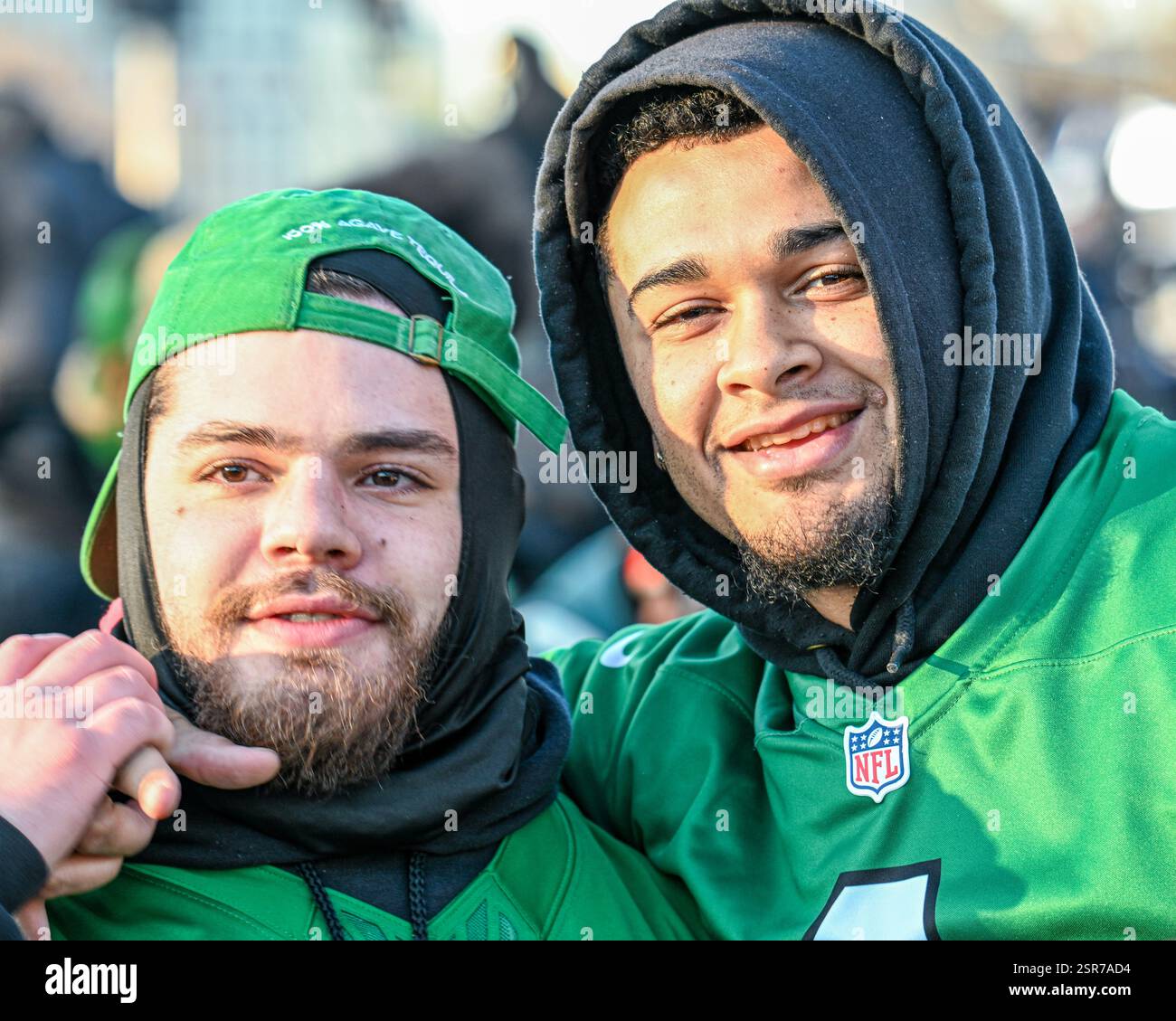 Philadelphia Eagles fans at the Super Bowl parade celebration - NFL ...