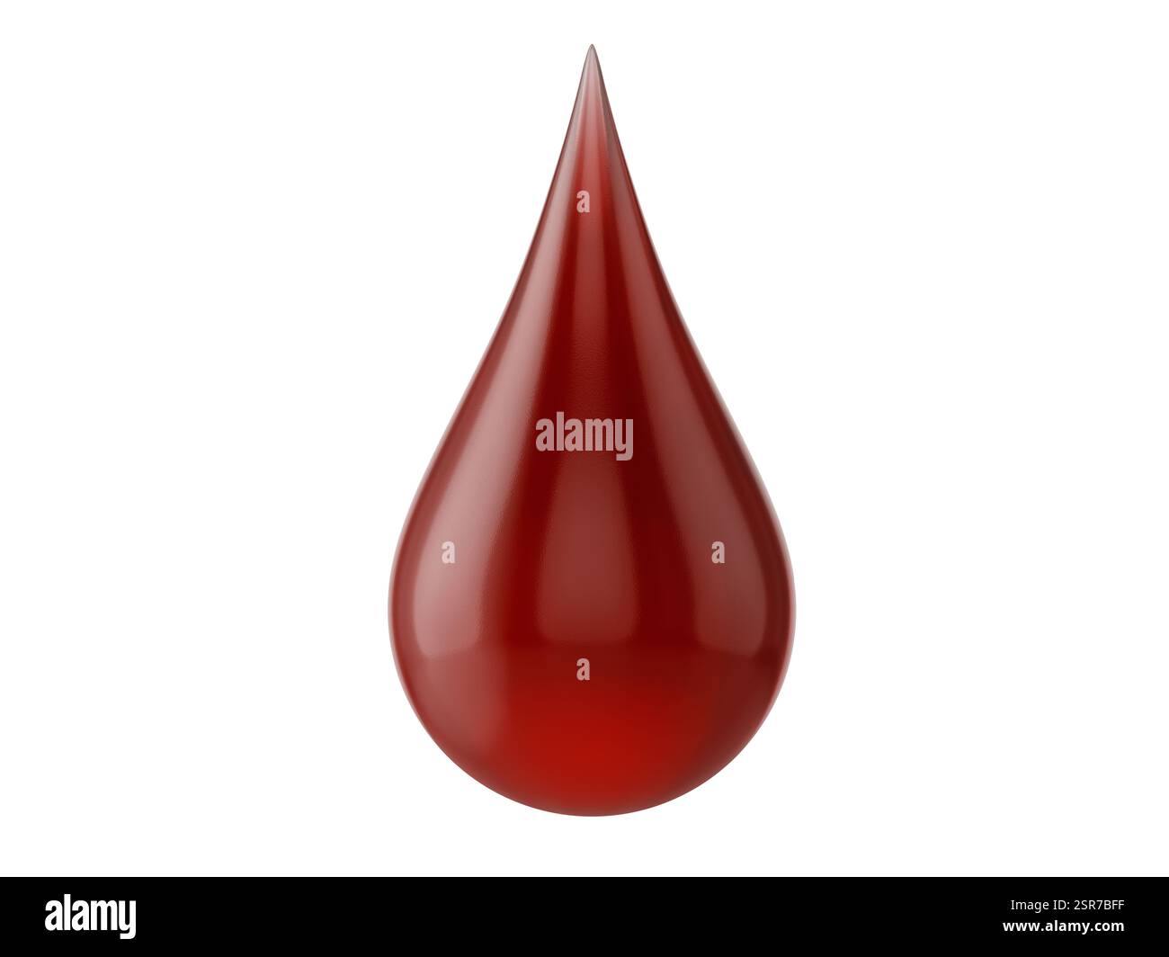 Blood drop, illustration Stock Photo - Alamy