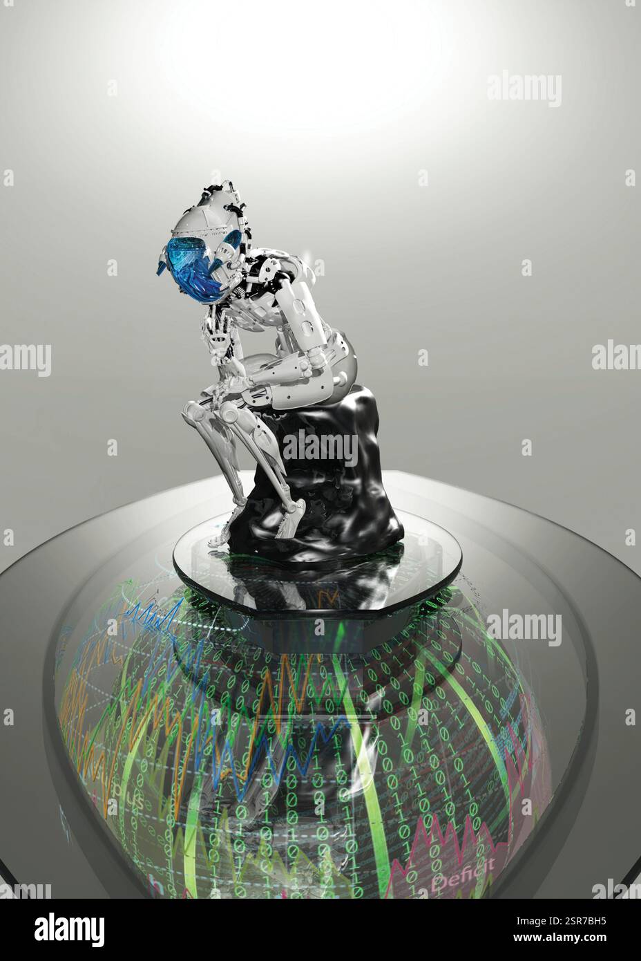 AI ethics, conceptual illustration Stock Photo - Alamy