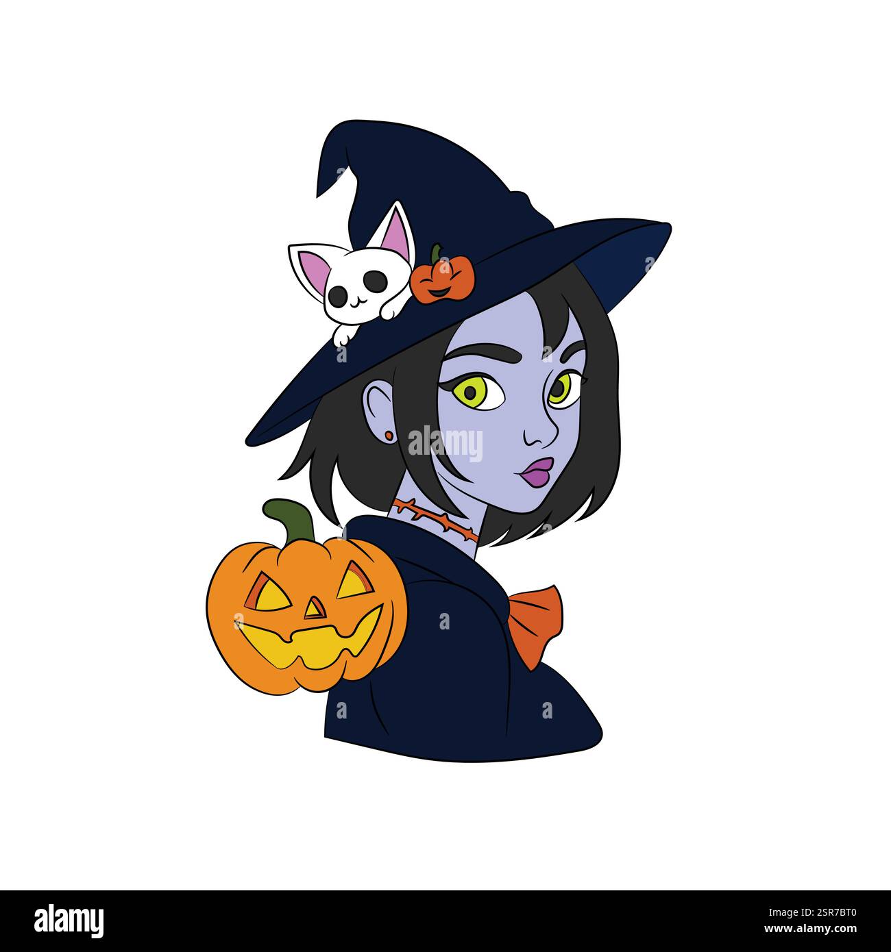 Vector halloween party grave Cut Out Stock Images & Pictures - Alamy