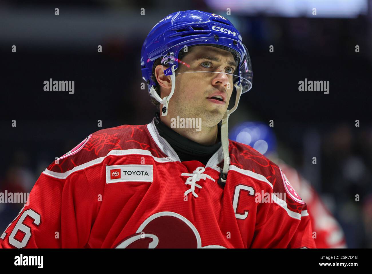 Rochester, New York, USA. 14th Feb, 2025. Rochester Americans forward ...