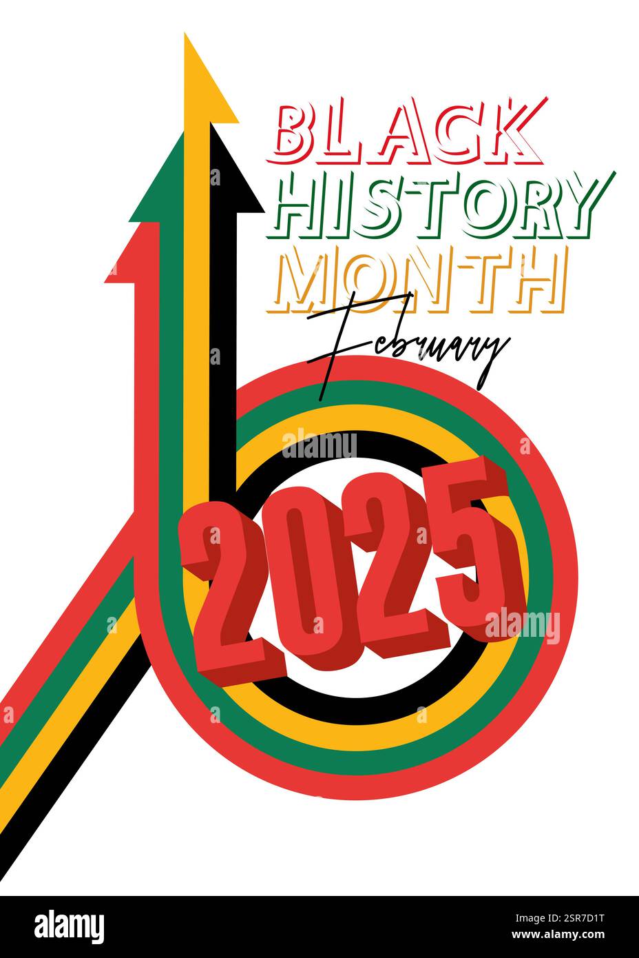Black History Month. Vector illustration of a February Holiday concept ...