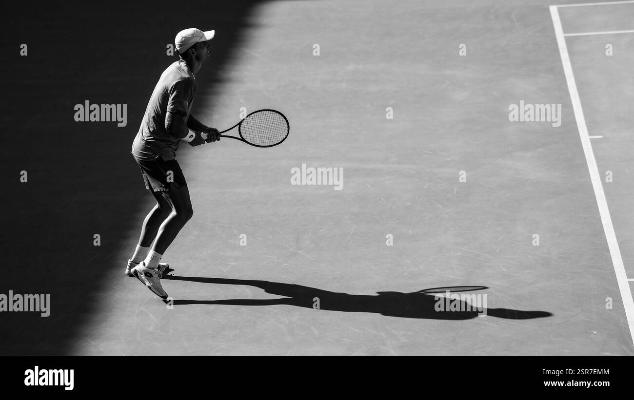 New Delhi, Delhi, India. 14th Feb, 2025. Tristan Schoolkate of ...