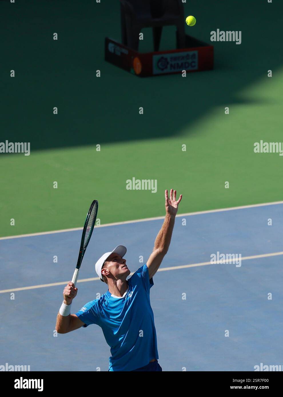 New Delhi, Delhi, India. 14th Feb, 2025. Tristan Schoolkate of ...