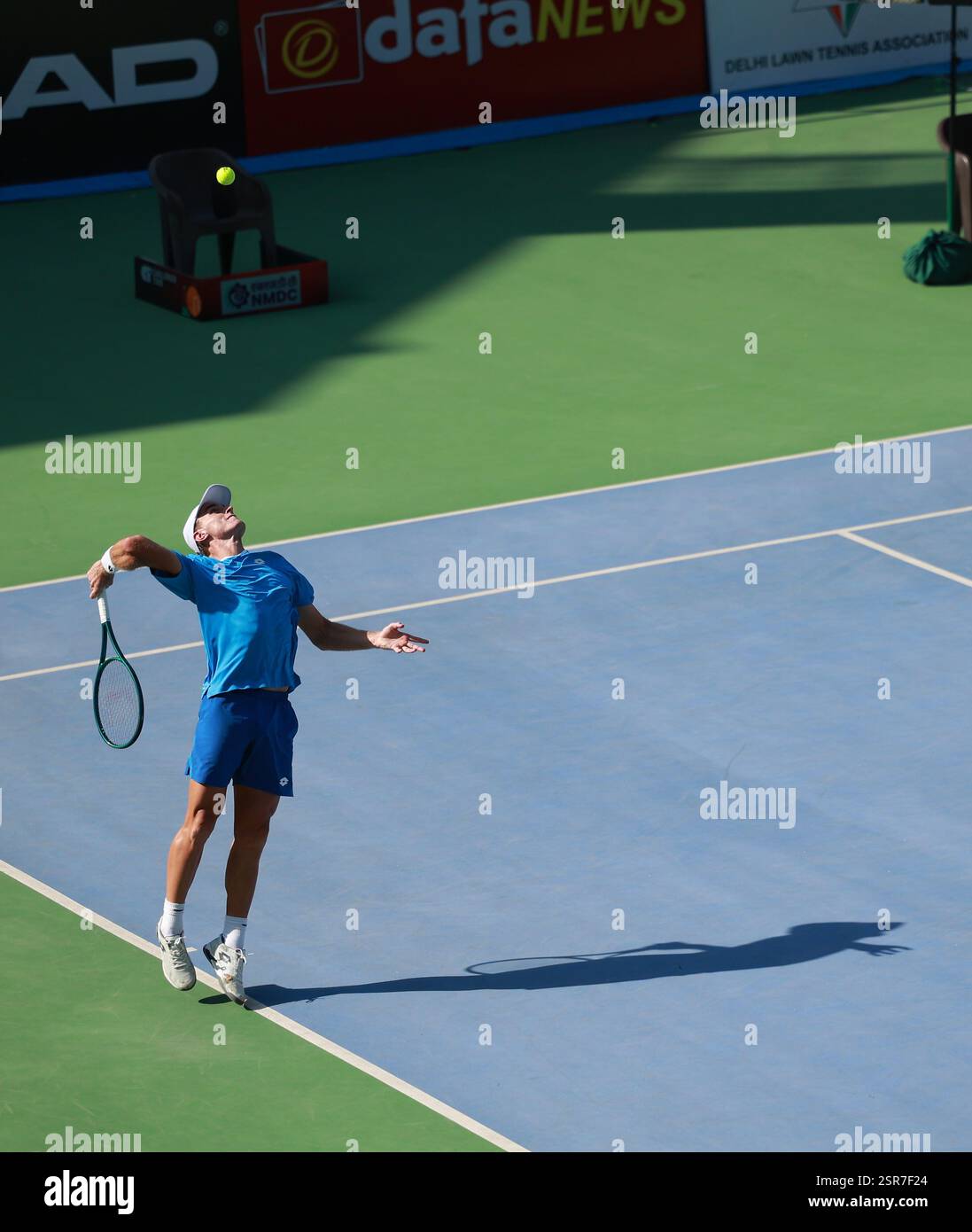 New Delhi, Delhi, India. 14th Feb, 2025. Tristan Schoolkate of ...