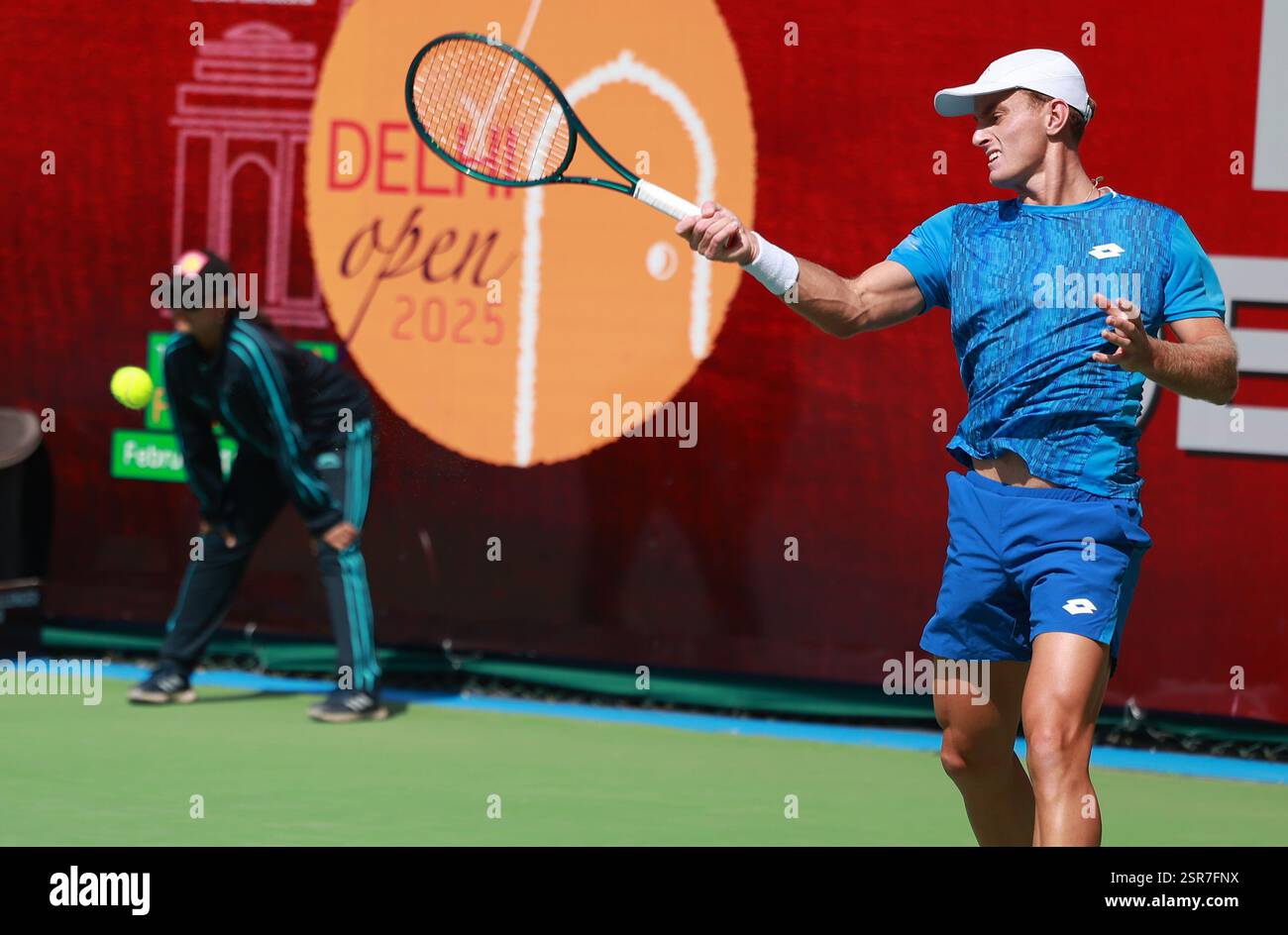 New Delhi, Delhi, India. 14th Feb, 2025. Tristan Schoolkate of ...