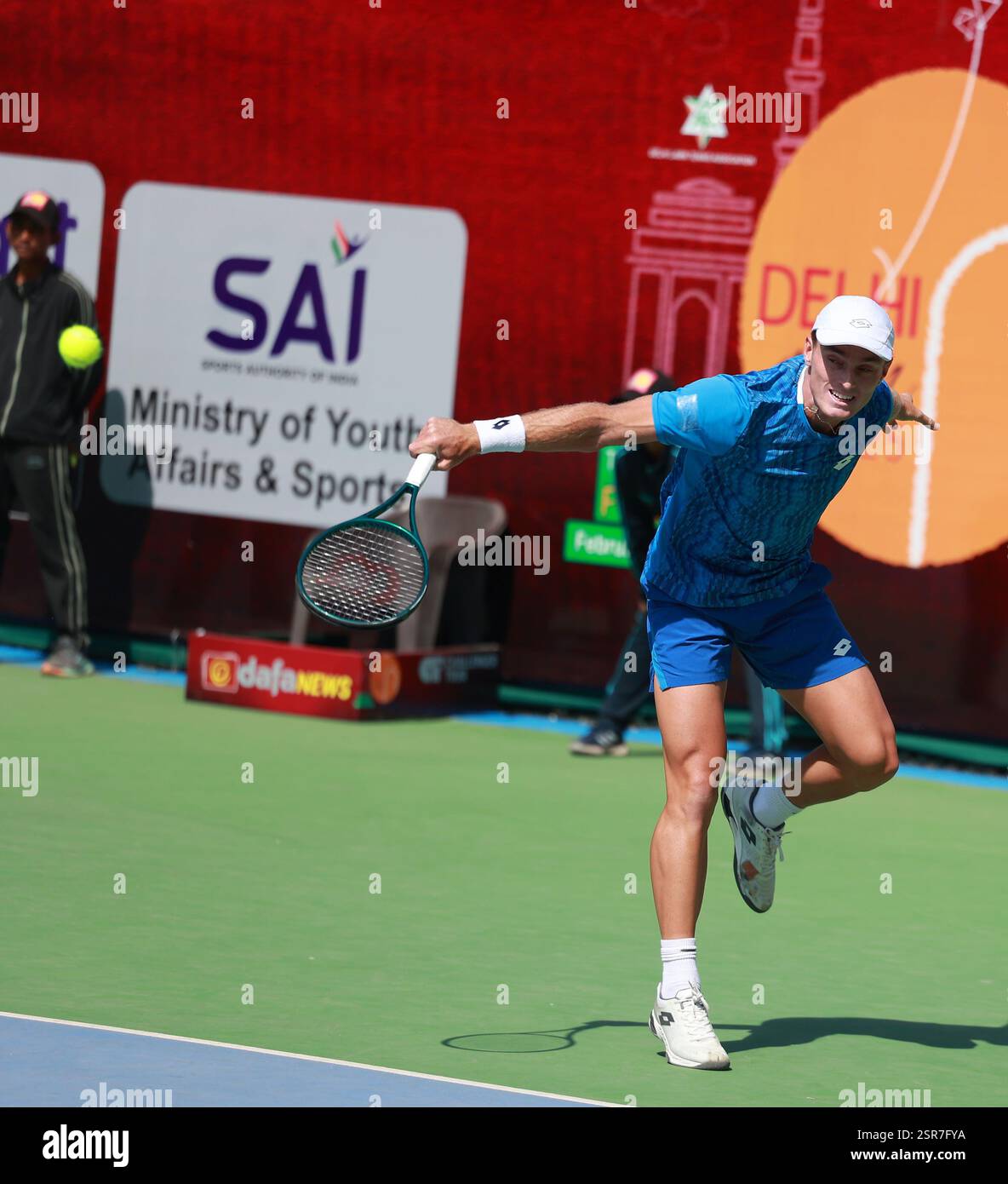 New Delhi, Delhi, India. 14th Feb, 2025. Tristan Schoolkate of ...