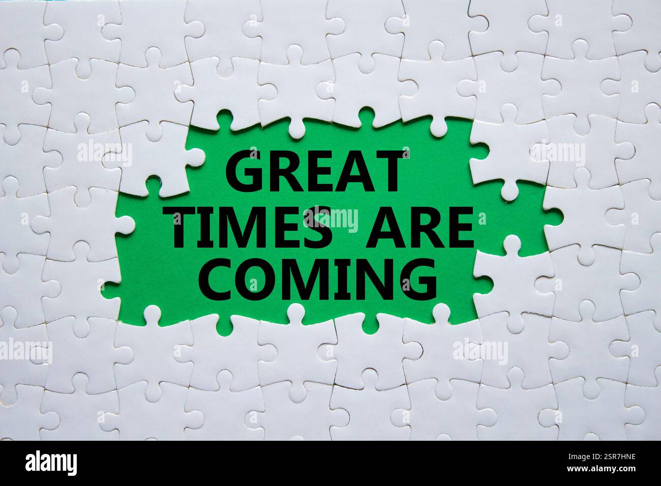 Great times are coming symbol. Concept words Great times are coming on ...