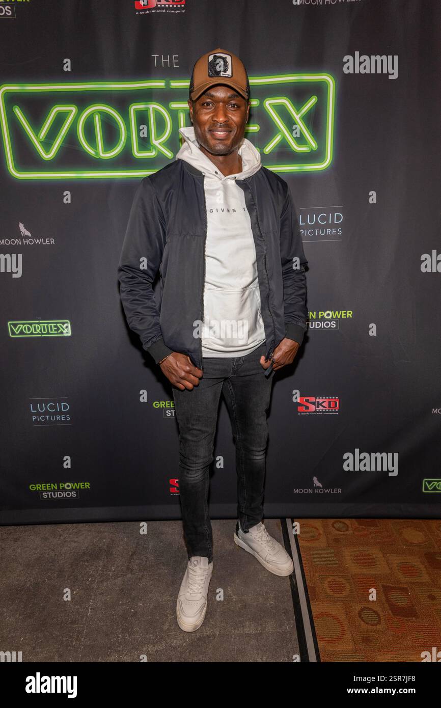 Los Angeles, United States. 10th Feb, 2025. Actor Zimzon Zion attends ...