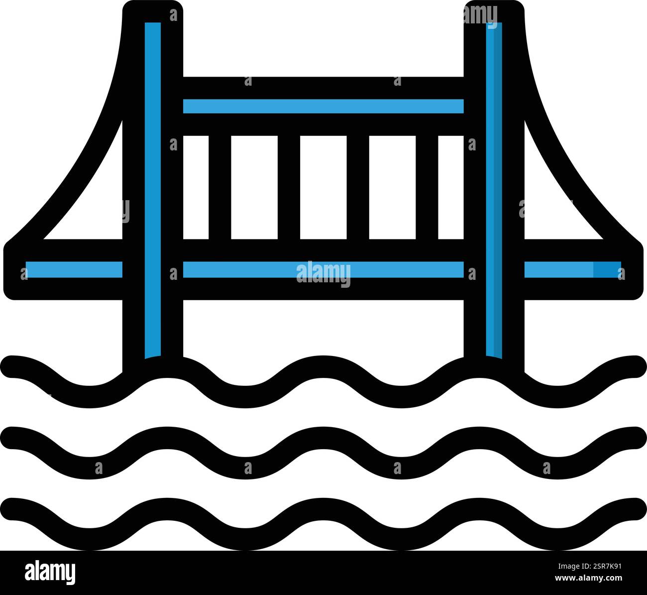 56 bridge Stock Vector Images - Alamy