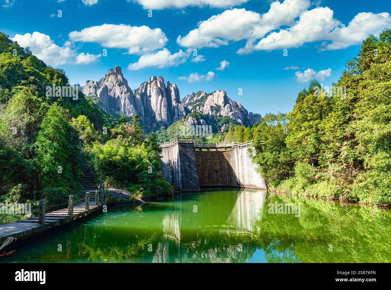 Scenery of Taimu Mountain in Ningde City, Fujian Province, China Stock ...