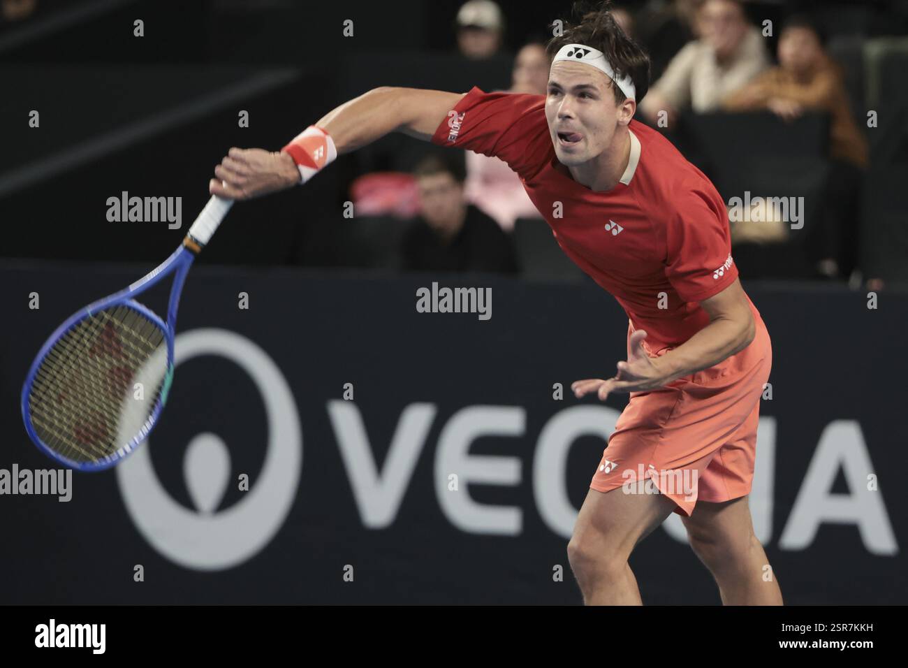 Daniel Altmaier of Germany during day 5 of the 2025 Open 13 Provence ...