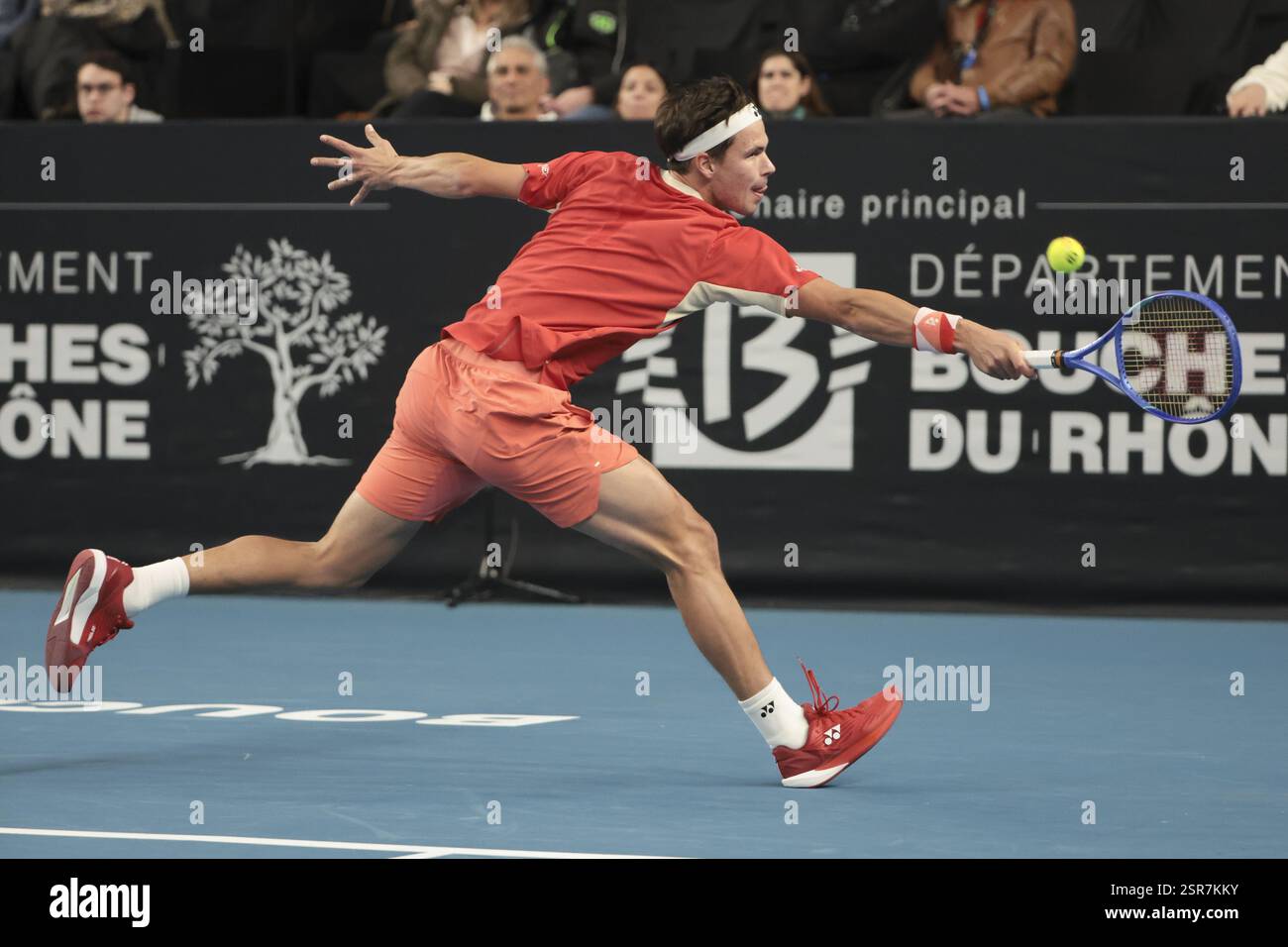Daniel Altmaier of Germany during day 5 of the 2025 Open 13 Provence ...