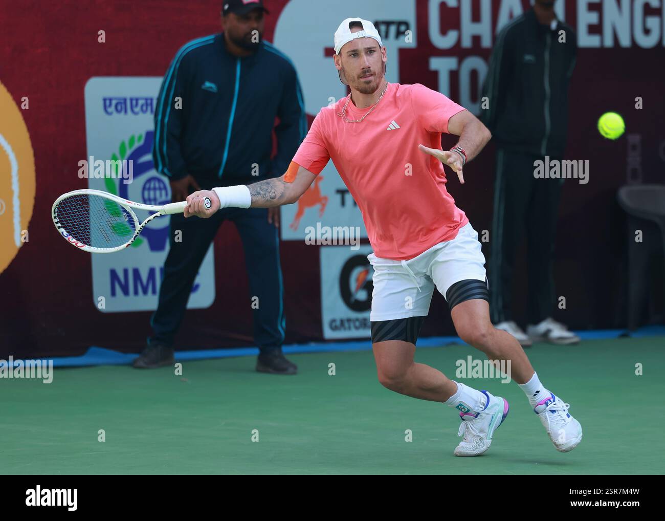 New Delhi, Delhi, India. 14th Feb, 2025. Kyrian Jacquet of France ...