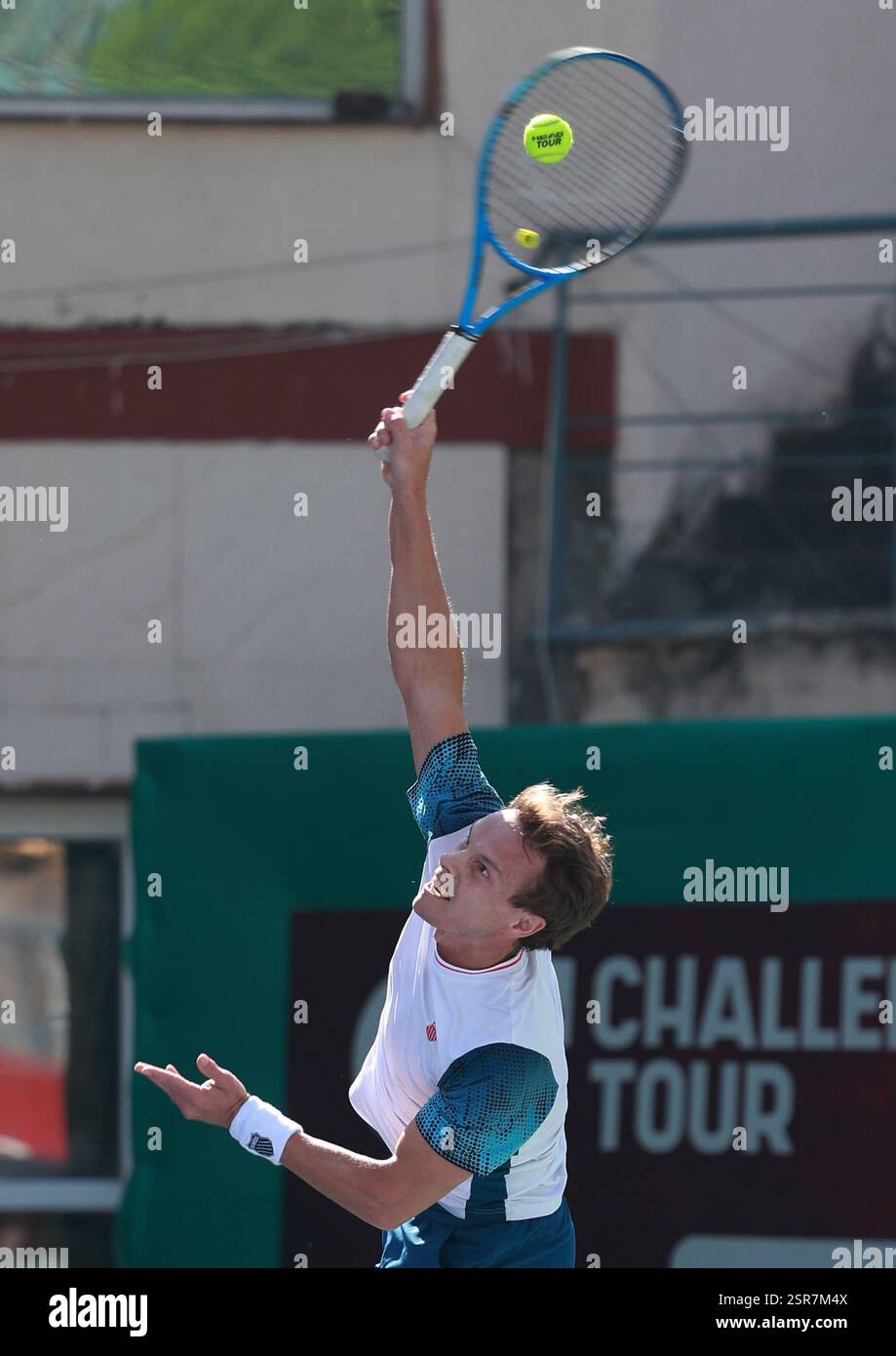 New Delhi, Delhi, India. 14th Feb, 2025. Michael Geerts of Belgium ...